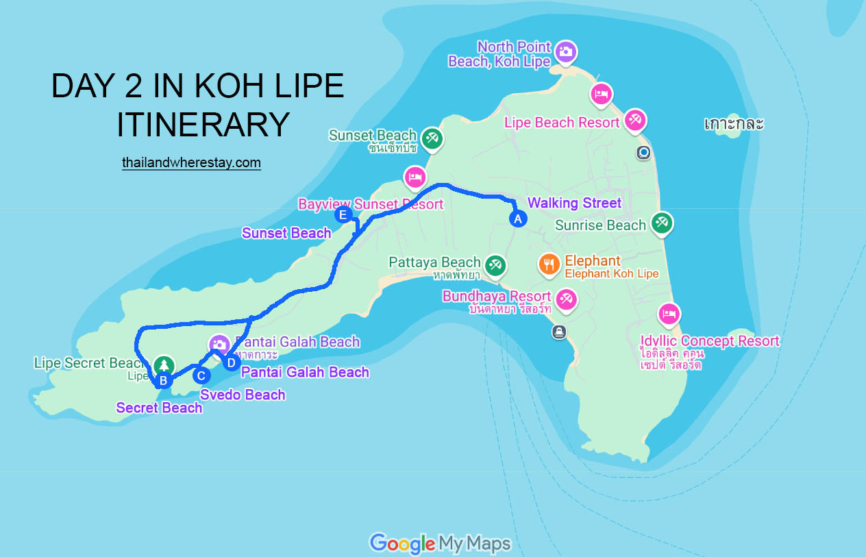 My 2-3 Days In Koh Lipe Itinerary - ThailandWhereStay