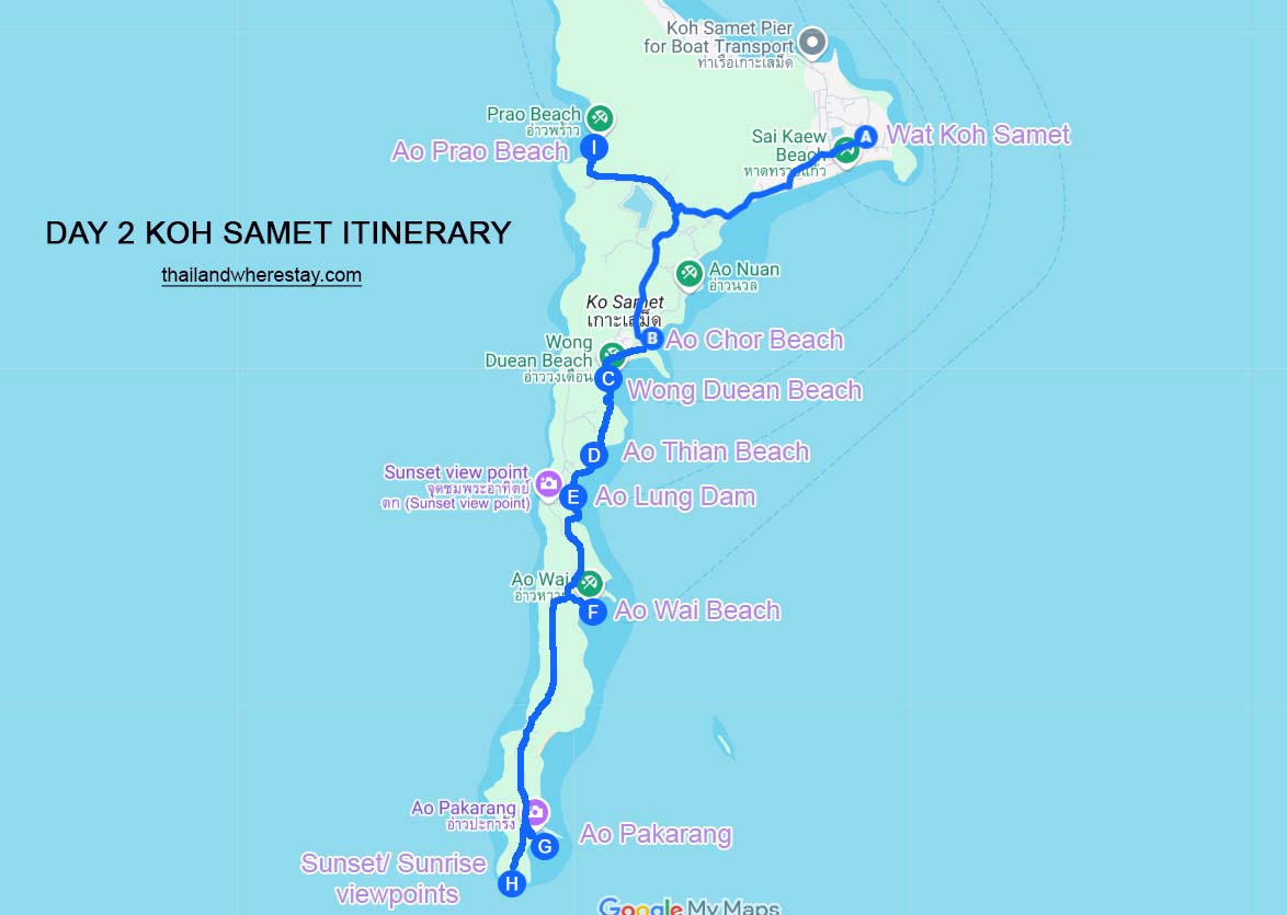 My 2-3 Days In Koh Samet Itinerary - ThailandWhereStay
