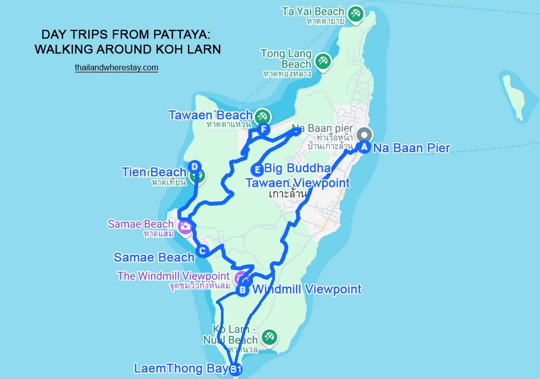 How to Spend 2-3 Days In Pattaya Itinerary - ThailandWhereStay