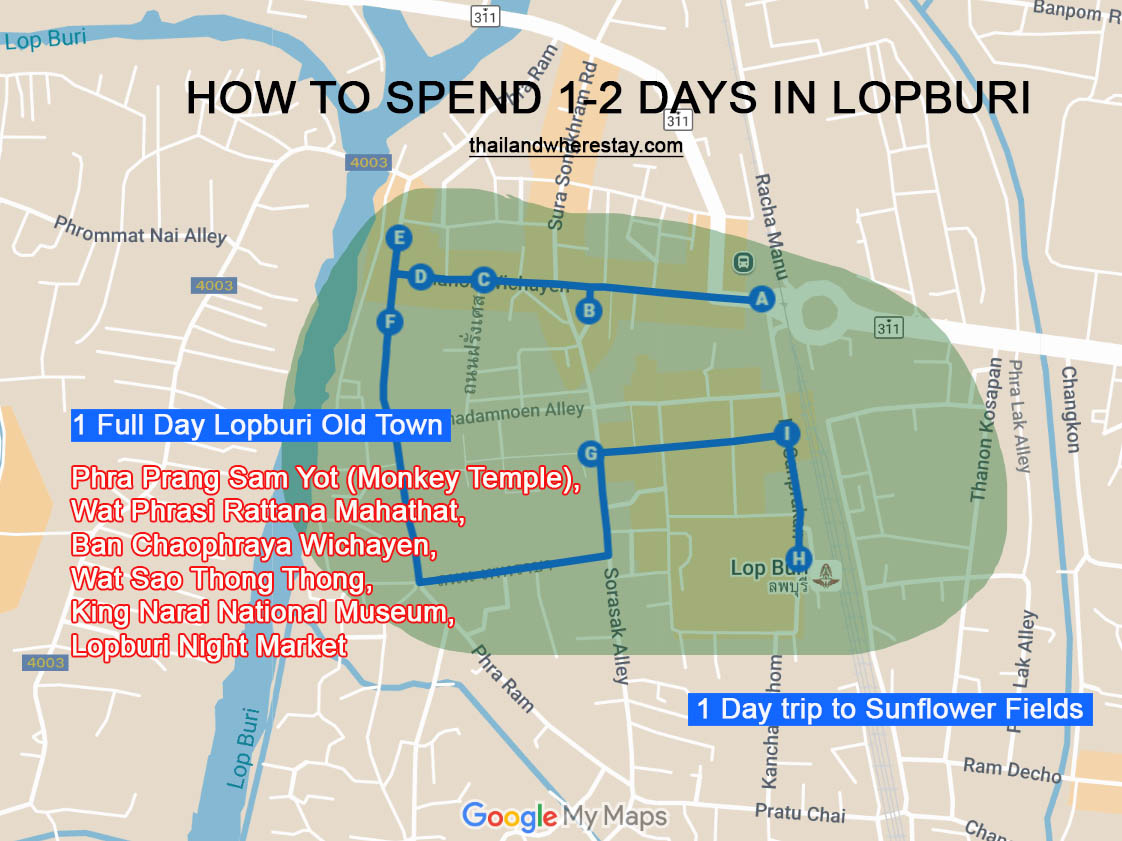 My 1-2 Days In Lopburi Itinerary - ThailandWhereStay