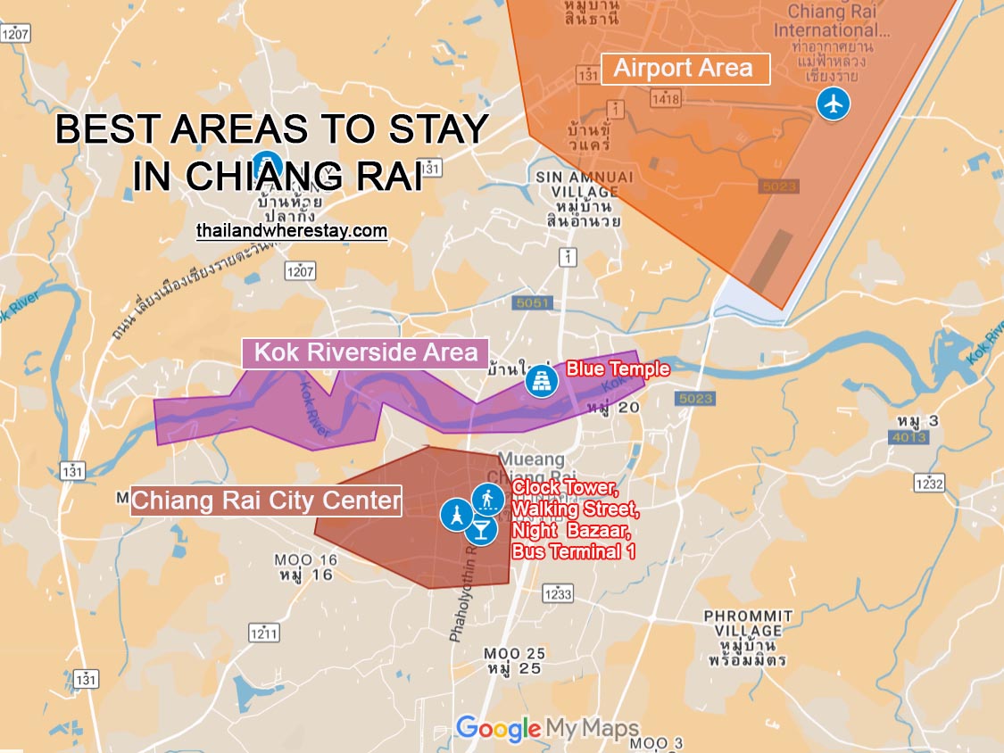 Where to Stay in Chiang Rai - ThailandWhereStay