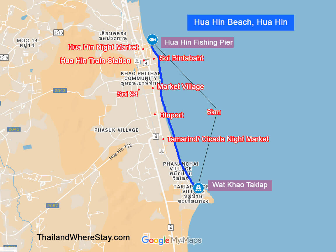 A travel Guide to Hua Hin Beach - ThailandWhereStay