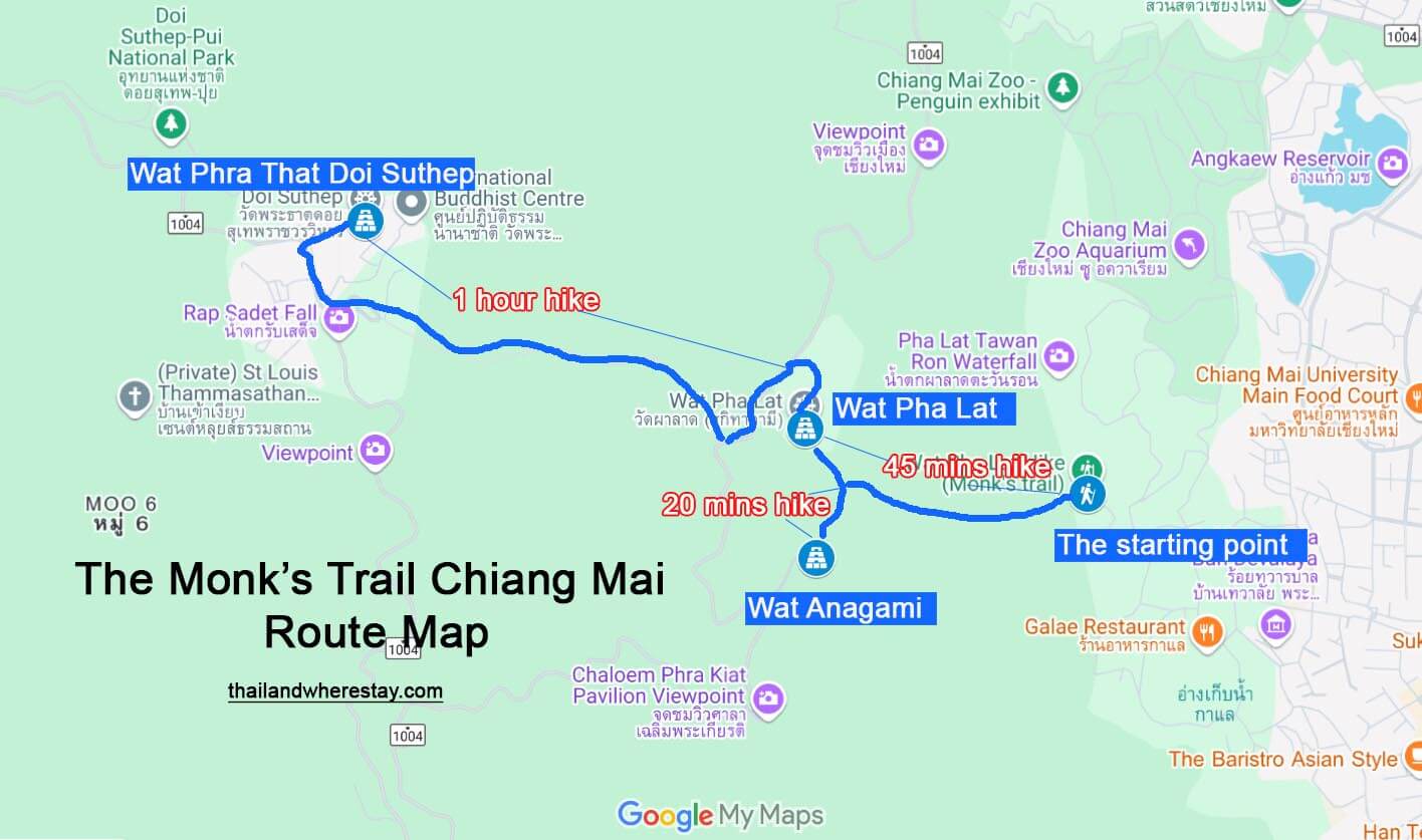 Hiking the Monk's Trail in Chiang Mai as a Solo Traveler ...