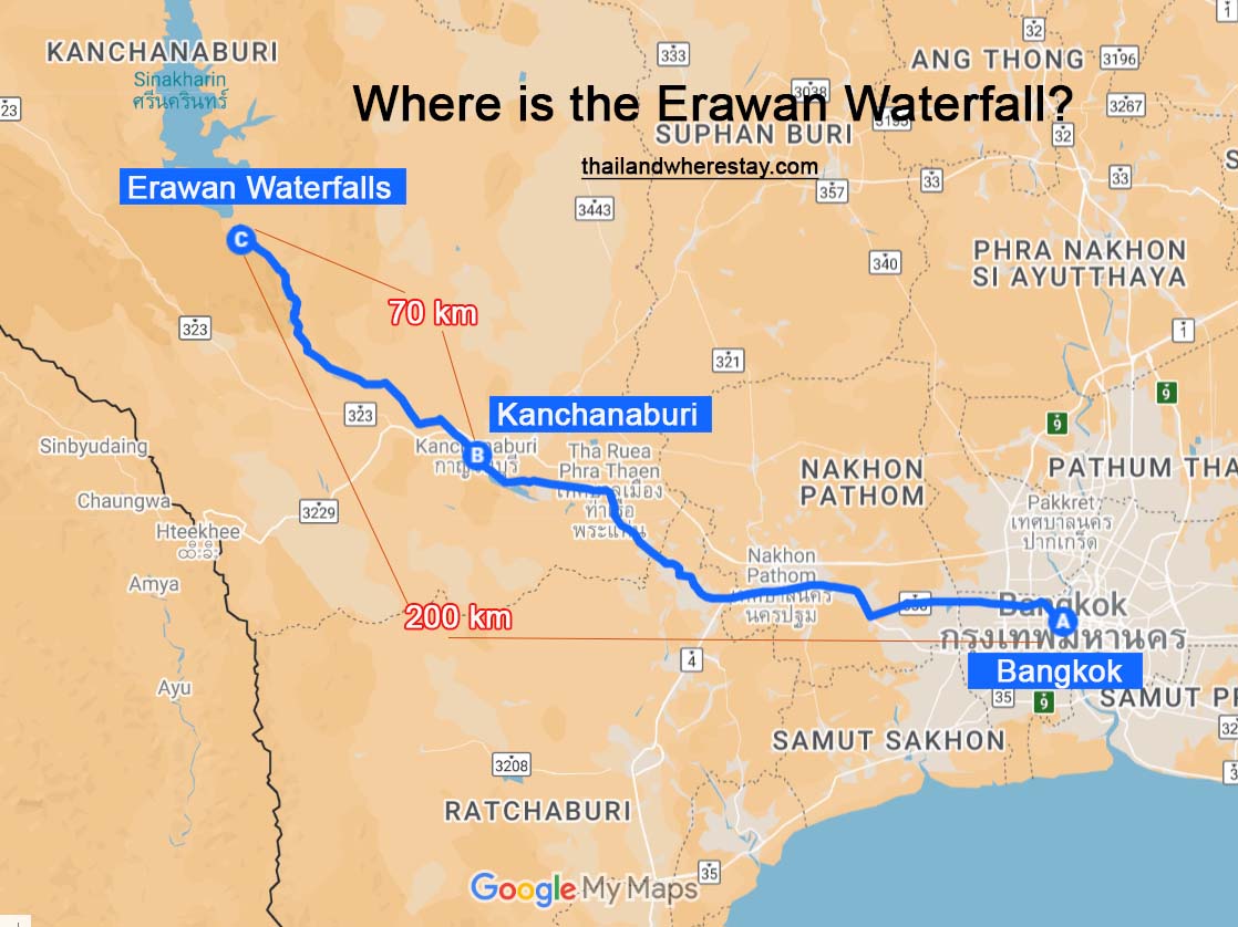 My Guide to Erawan Falls, Kanchanaburi - ThailandWhereStay