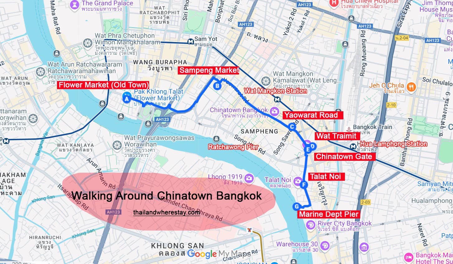 How to get to Chinatown in Bangkok - ThailandWhereStay