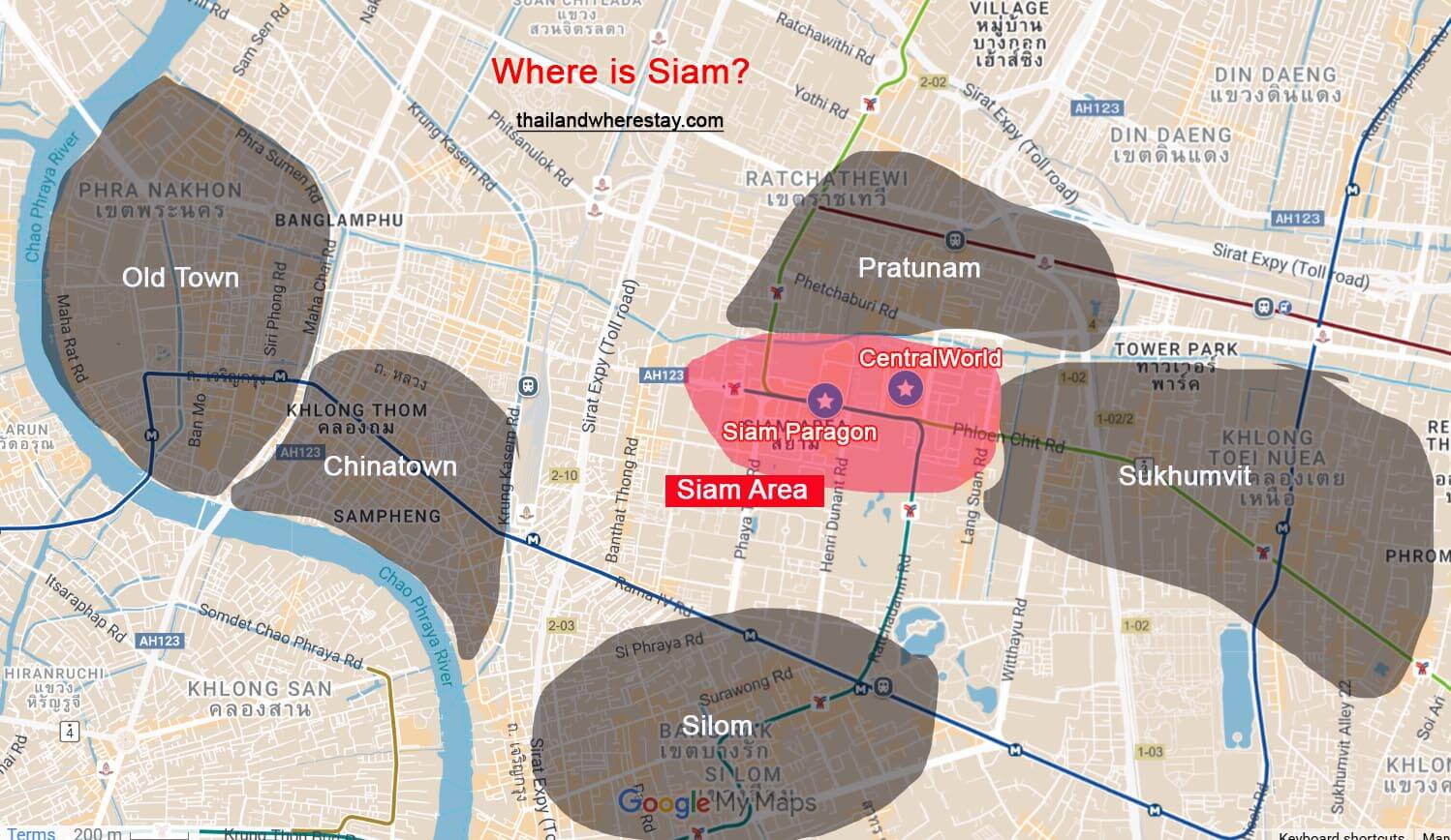 Where to Stay in Siam Bangkok - ThailandWhereStay